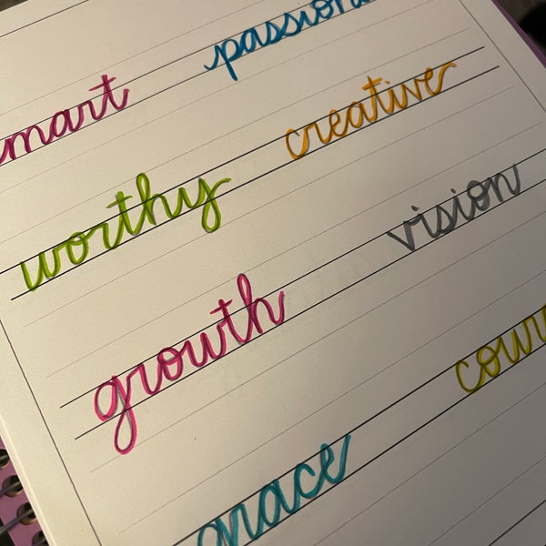 Hand Lettering DIGITAL DOWNLOAD (142 PAGES) - Etsy