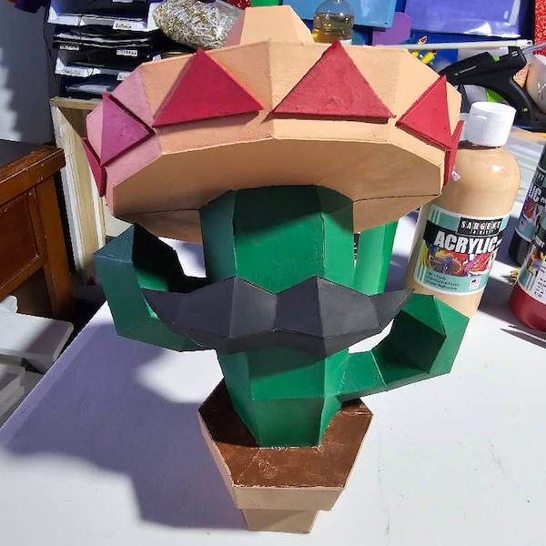 The Scream, Papercraft , DIY , Low Poly , PDF Papercraft ,the Scream ...