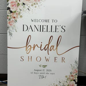 Couples Shower Sign, Wedding Welcome Sign, Bridal Shower Sign, Couples ...