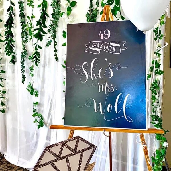 Engagement Ring Photo Prop, Bachelorette Party Photo Prop, Diamond Ring ...