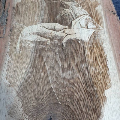 Custom Handmade Landscape Wood Burning,personalized City Landscape ...