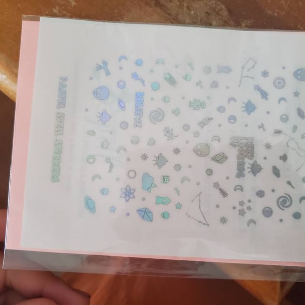 US Calendar Holiday Stickers, Holographic Planner Date Stickers ...