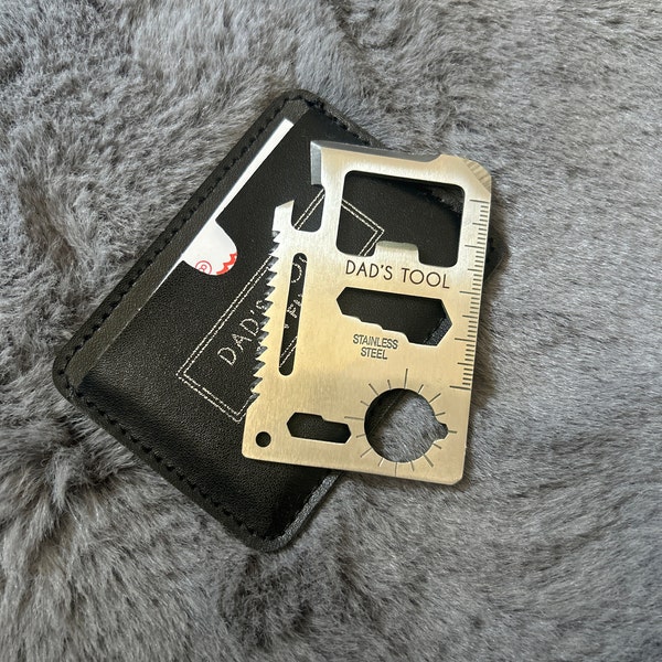 Personalised Engraved Stainless Wallet Card Multi Tool - Etsy