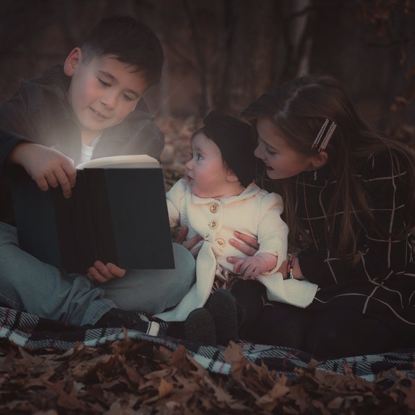 Book Light Overlay, Book Shine Overlay, Light Burst Overlay, Magic ...