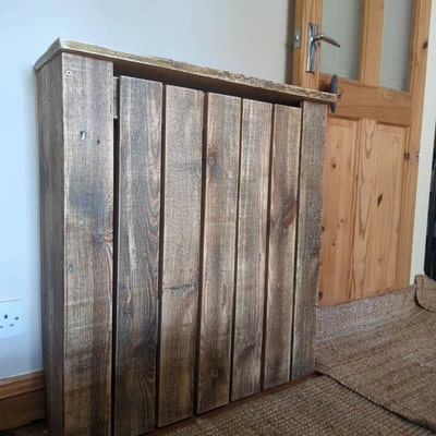 Handmade Fire/radiator Cover rustic Reclaimed Wood - Etsy UK