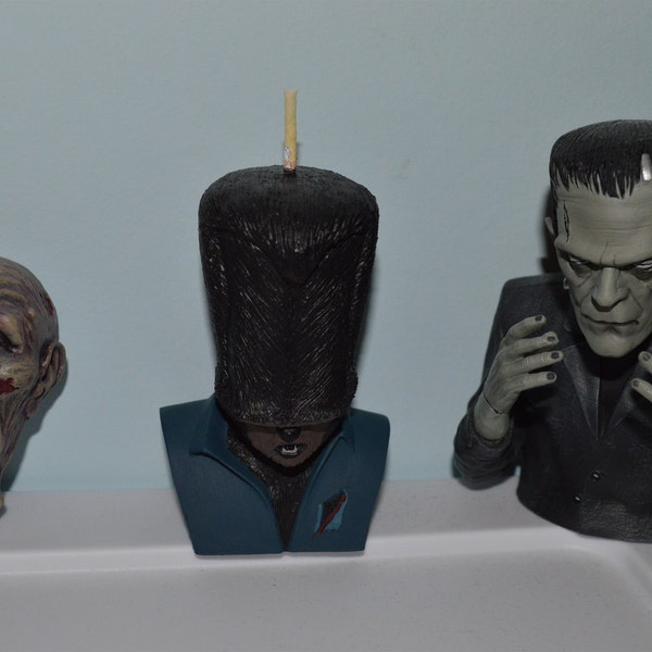 Franky Frankenstein Unpainted Resin Bust, Resin Figure, Resin Casting ...