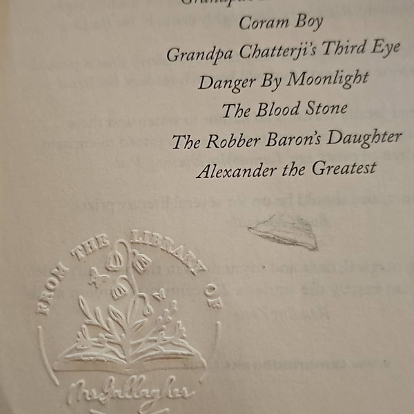 Custom Book Embosser, Rectangular Embosser, Custom Embosser Stamp ...