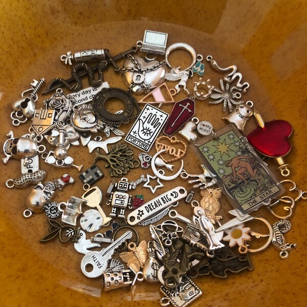 Divination Charms for Tarot Reading, Fortune Telling Trinkets ...