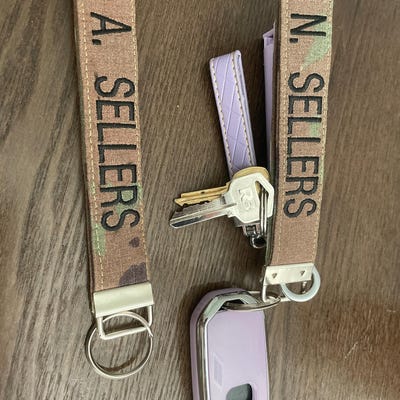 Military Keychain, Personalized Military Gift, ROTC, JROTC, Monogram ...