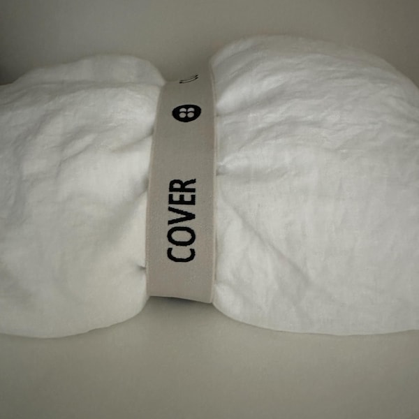 COVER Iron-on Bed Sheet Size Labels - Organic Cotton (set of 4). Iron ...