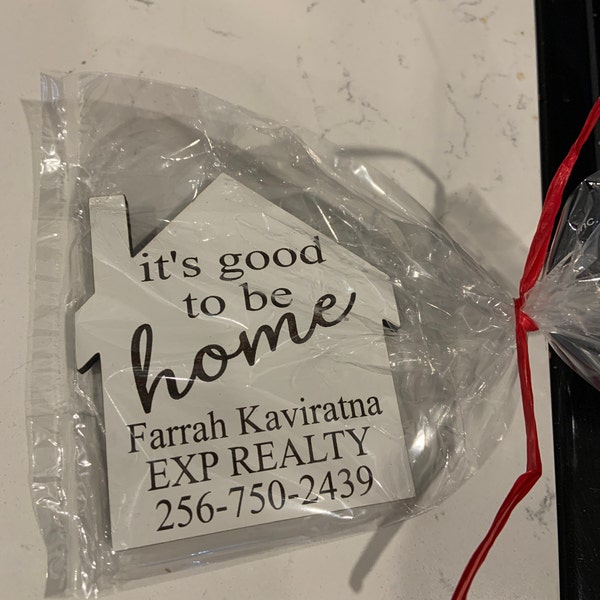 Realtor Magnet, Welcome Home, Housewarming Gift, Realtor Gift, Its Good ...