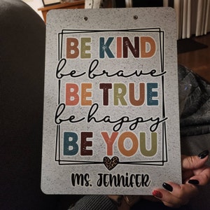 School Bus Driver Clipboard With Personalization Front and Back Gift ...