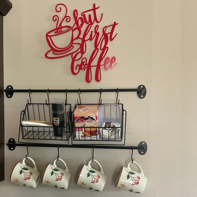 Coffee Signs Kitchen Signs Coffee Bar Sign Rustic Kitchen Decor Farm ...