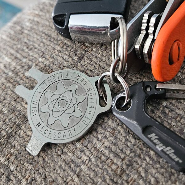 Mini Famous Hotel/motel Room Vintage Retro Keychain, Stainless Steel - Etsy