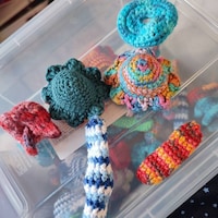Crochet Fidget Toy PART 1 Pattern Bundle, Includes 4 Fidgets to Make ...