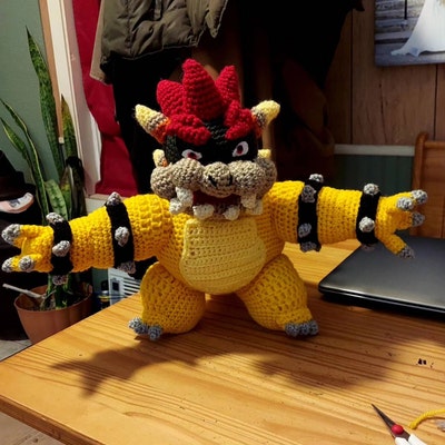 Bowser and Bowser Jr Crochet Pattern Bundle Amigurumi PDF ENGLISH ...