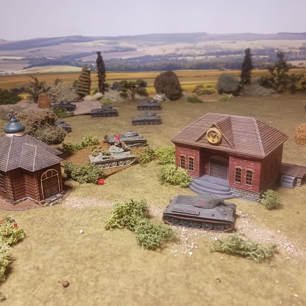 Quonset Hut | Detailed Terrain for 28mm, 20mm, 15mm or HO Scale ...