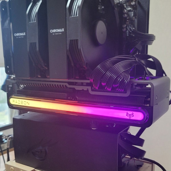 Micro ATX, Open Air Computer Case, - Etsy