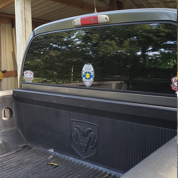 Support the Police Vinyl Window Decal - Etsy