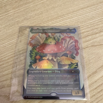 FOIL Squirrel Proxy Tokens ukiyo-e Style, Handcrafted for Edh Commander ...
