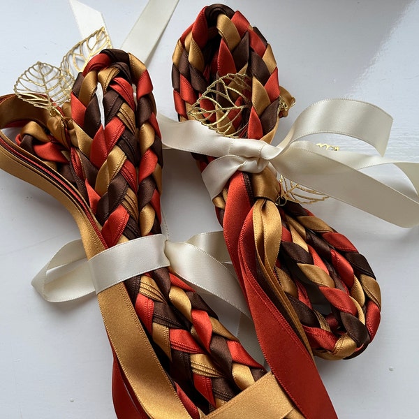CUSTOM Set of 2 Wedding Cords - Choose Your Colours and Charms ...