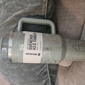 Tropical Stanley Custom Wrap Engraved Stanley Laser Engraved Cup ...