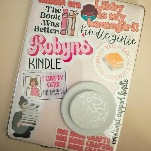 Fall Themed Kindle Stickers, Reading Stickers for Fall, Kindle Stickers ...