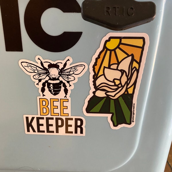Beekeeper Vinyl Sticker - Etsy