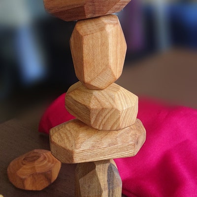 Wooden Cat Stack Wooden Cat Pile Game 12 Pieces in a Set - Etsy