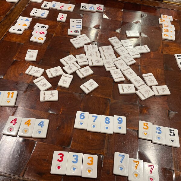 Custom Rummy Tiles - Personalized Rumicube Tile - Custom Rummikub Tiles ...