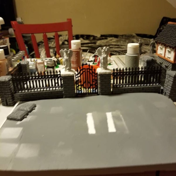 Cemetery Fence and Gate Set Tabletop RPG Miniature - Etsy