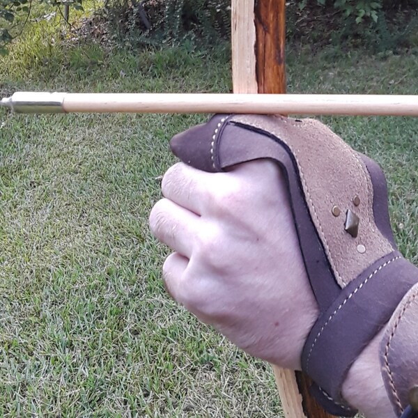 Archery Suede Bow-hand Protecting Glove - Etsy