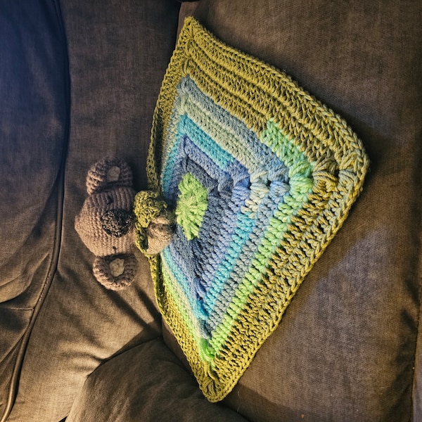 Niko the Koala Lovey Amigurumi Crochet Pattern - Etsy