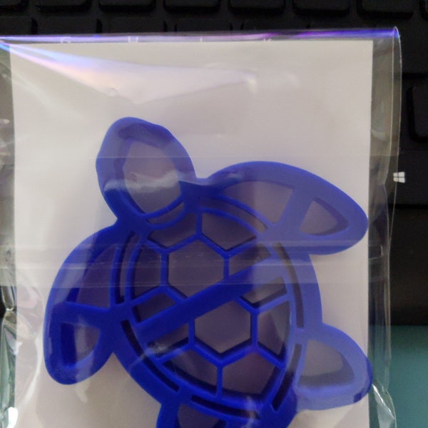 Sea Turtle Cookie Cutter With Detail - Etsy
