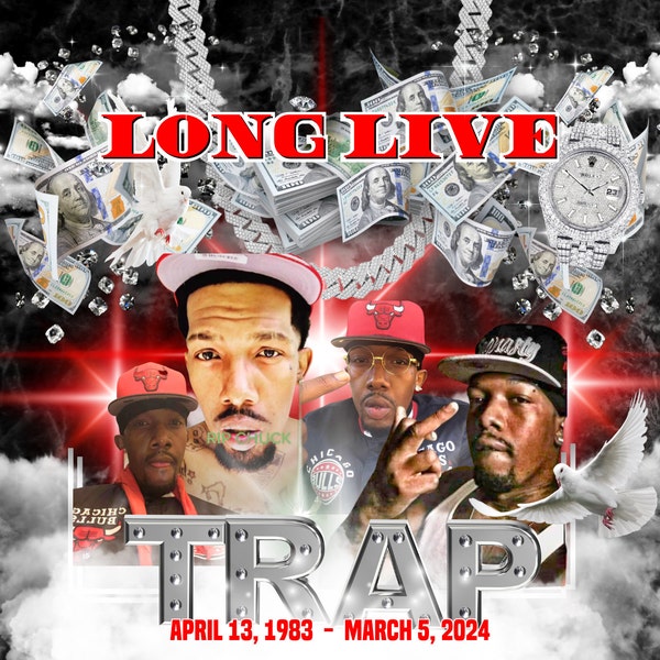 Red Chain Long Live the Greatest Heaven Memorial All Over 3D Add Photo ...