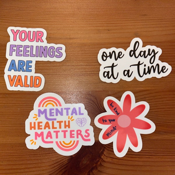 PICK YOUR OWN Stickers | Mental Health Sticker Pack | Custom Sticker ...