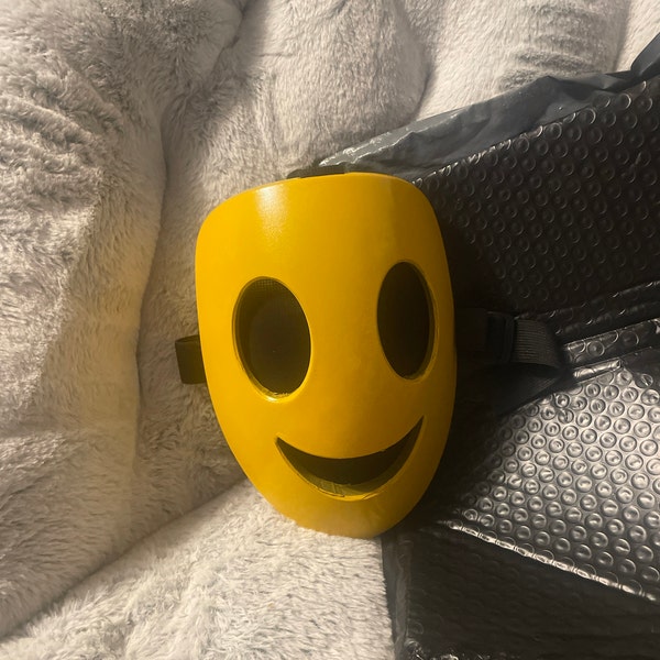 3D Printed Expression Masks (smile, Frown, Emotionless, Mouthless, Grin ...