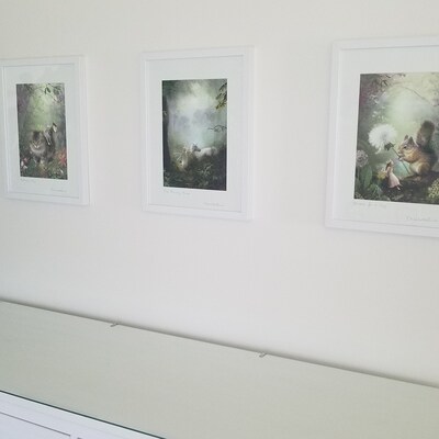 Fairy Art Print Bedtime Story Print Mounted or Unmounted Canvas on ...