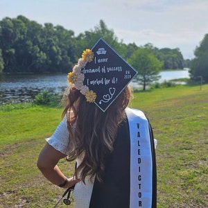 Custom Graduation Cap Iron on Transfer, Graduation Cap Decal, Custom ...