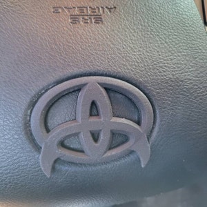 Toyota Steering Wheel Emblem Overlay | Etsy