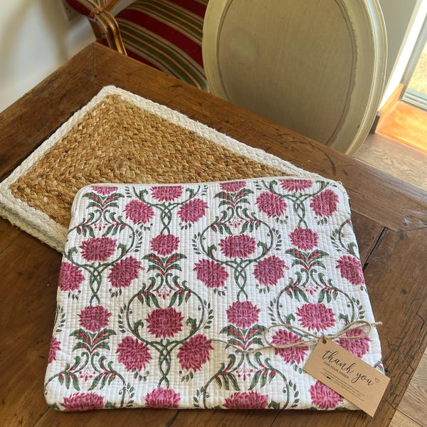 Rectangle Natural Jute Placemats, Dining Mats, Jute Braided Placemats ...