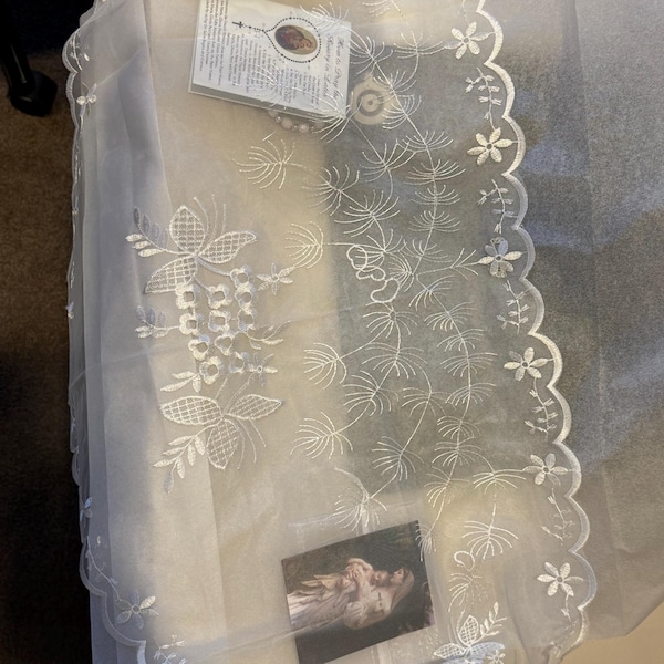 Traditional Mantilla Chapel Veil for Latin Mass | Catholic Mass Veil ...
