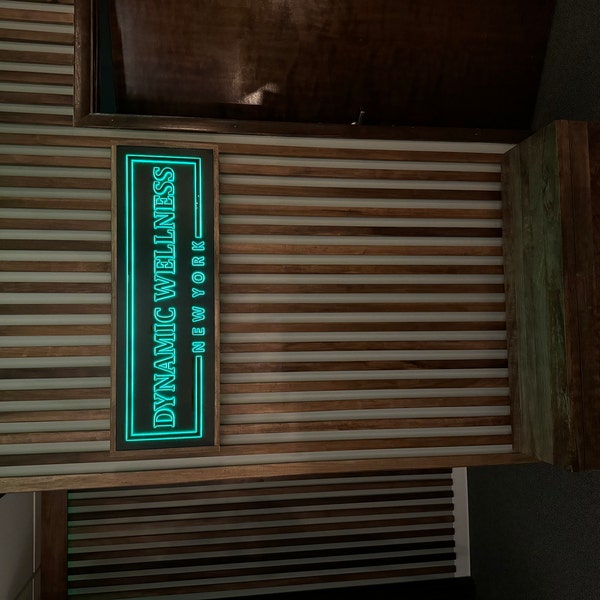 Custom Metal Backlit Sign, 3D Metal Sign, Business Sign, Custom Backlit ...