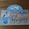 Personalized Beach House or Island House Carved Wood Sign - Pelican - Etsy