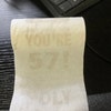 Printed TP Holy Poop You're 28 Printed Toilet Paper Gag Gift Happy 28th ...