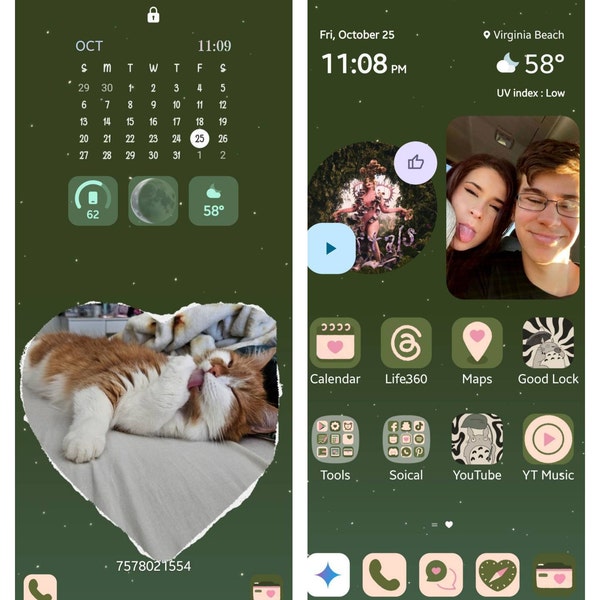 Mellow Rain Ios / Ipados / Android Theme - Etsy