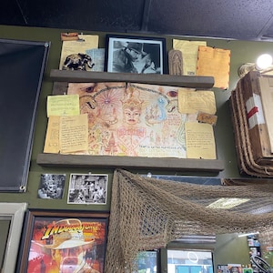 Indiana Jones Temple of the Forbidden Eye Field Map - Etsy