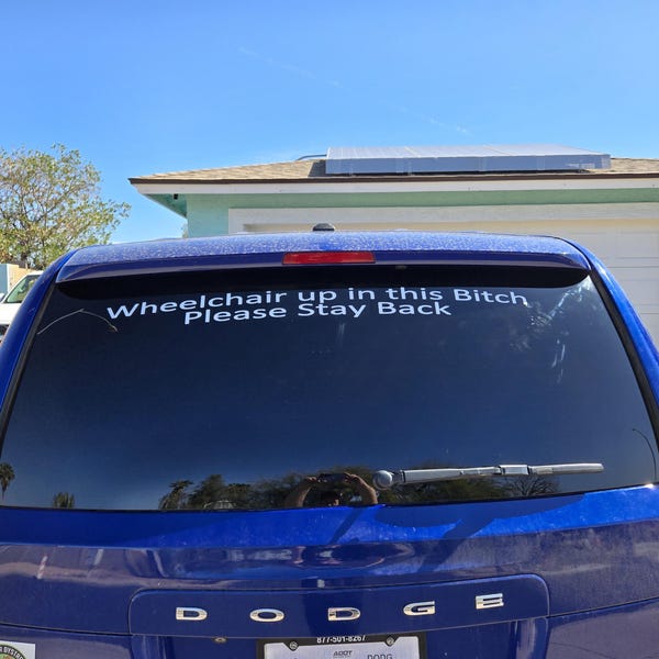 Custom Windshield Decals Word and Number Car Truck Window Custom ...