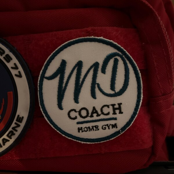 EMBROIDERED Name Tag Patches - Custom Name Tag Iron on & Velcr0 ...