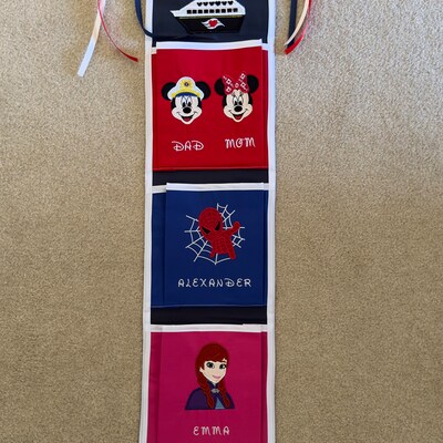 Disney Cruise Fish Extender 1, 2, 3, 4 or 5 Pocket - Etsy